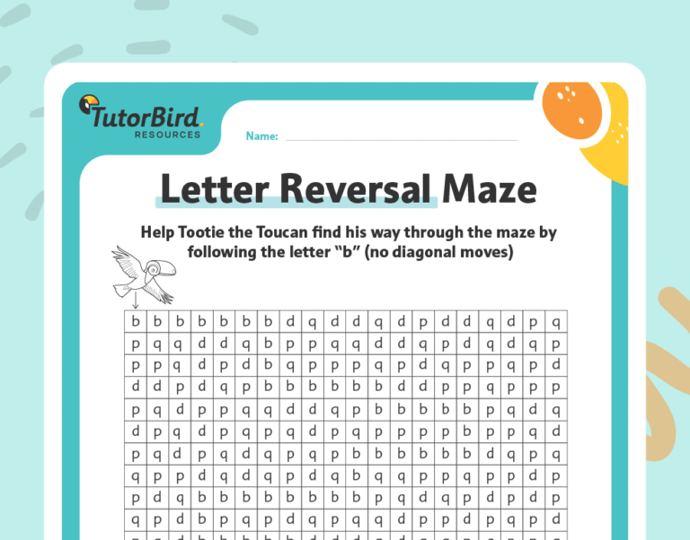 Free Printables - TutorBird Resources