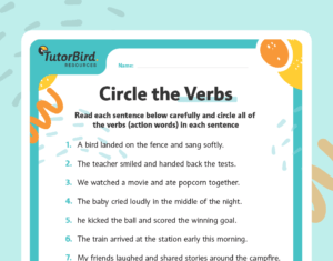 Free Printables - TutorBird Resources